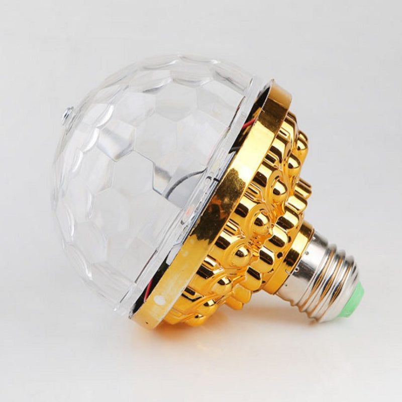 Rotating LED Disco Ball Light Bulb | Multicolour | FRUITOFPERSEVERANCE ...
